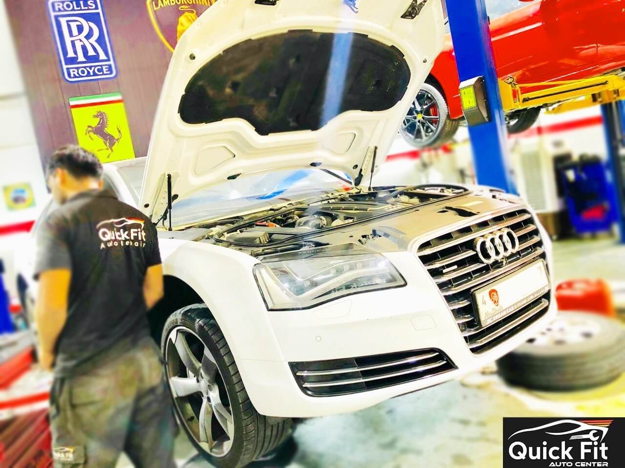 Audi A8 Airmatic Suspension | #1 Audi Workshop Dubai | Call 0566634222.