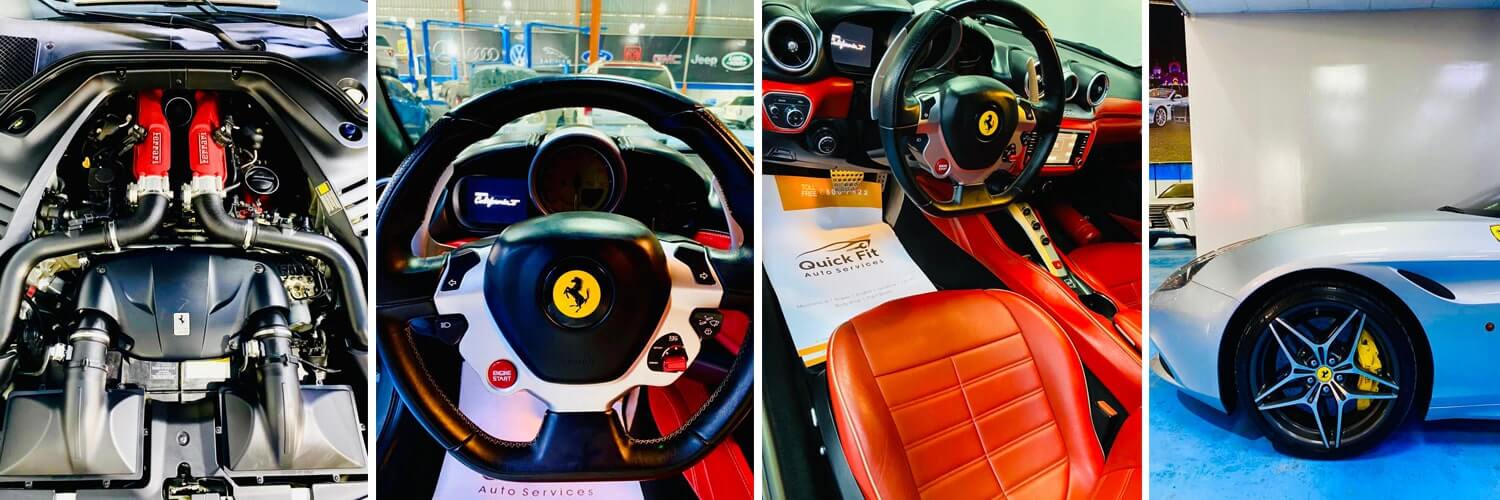Ferrari California Comprehensive Inspection And Detailing in Dubai
