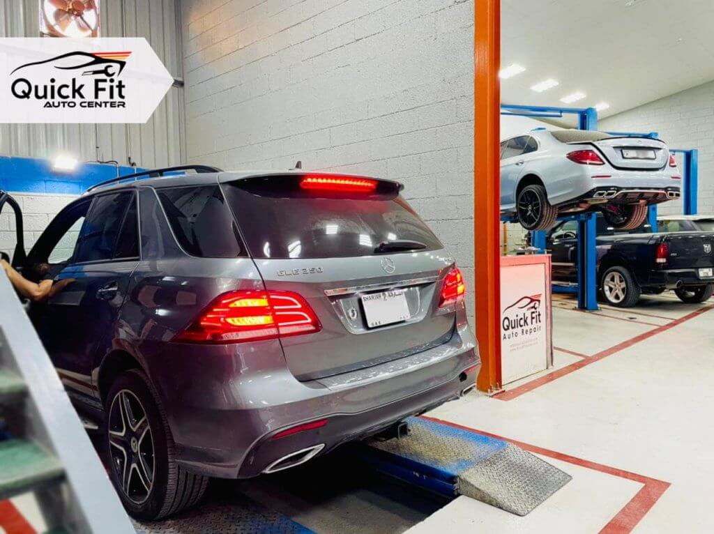 Mercedes GLE 350 Minor Service in Dubai at Quick Fit Autos